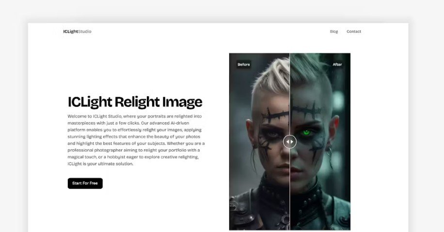 ICLight Studio - Free AI-Powered Relight for Photos with Custom Prompts | Steemhunt